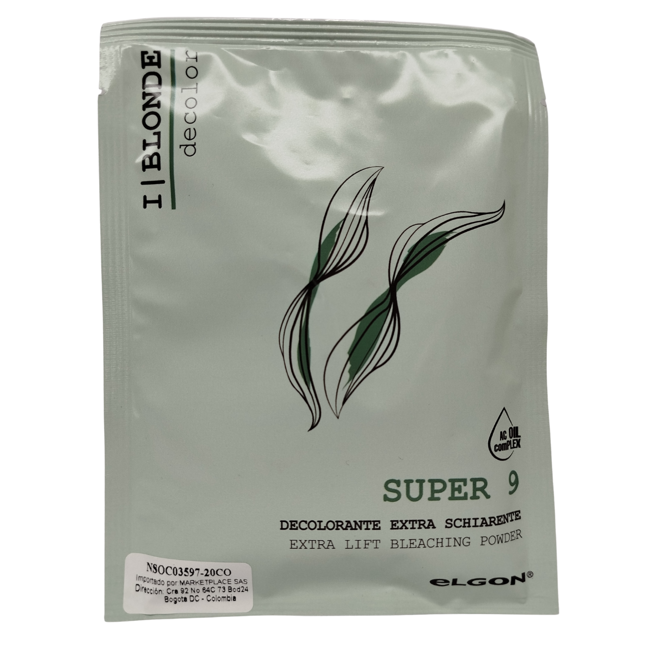 Polvo Decolorante Super 9 Elgon | Galaxy Cosmetic